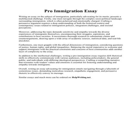 Pro Immigration Essay.pdf