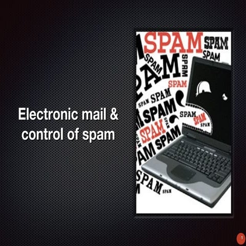 Proj.fe1 Electronic mail and control of spam | PPT