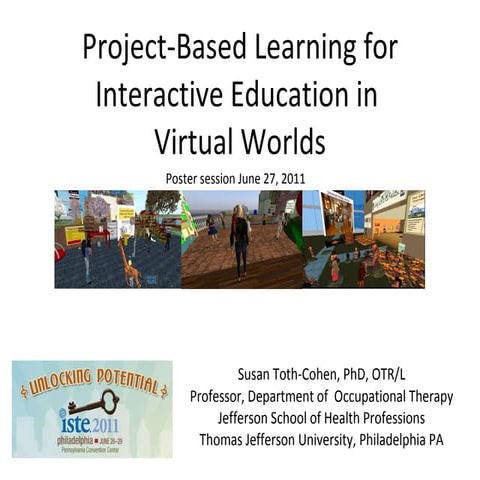 Proj based learning_stc_iste_2011 | PPT