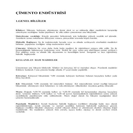 Waste management in the cement industry | DOCX