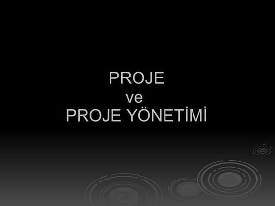 Proje ozeti | DOC