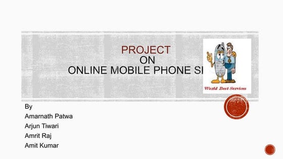 Mobile shop.ppt123 | PPT