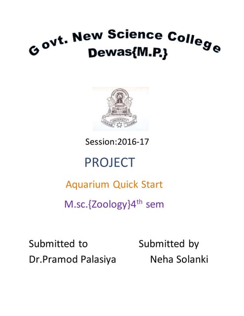 Ornamental fish culture | PPT