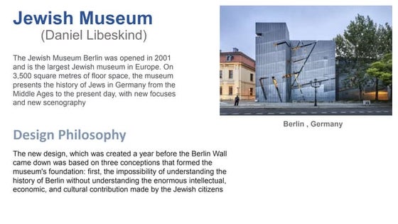 Jewish museum case study | PPTX | Museums & Galleries | Attractions