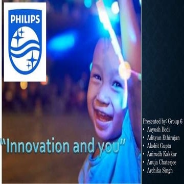 Philips market Strategy | PPT