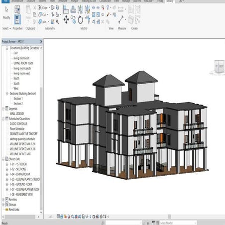 revit architecture project | PDF | Interior Decorating | Home & Garden