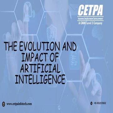 The Evolution And Impact Of Artificial Intelligence.pptx