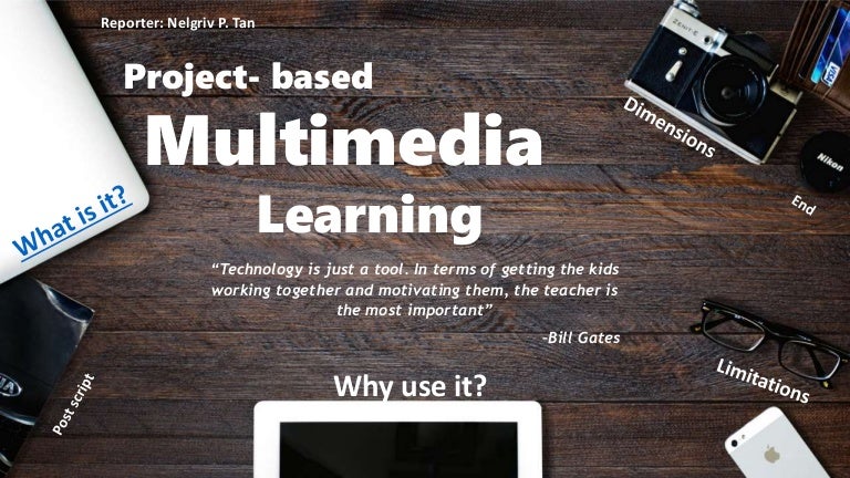 Lesson 15 Project-based Multimedia Learning: What it is?