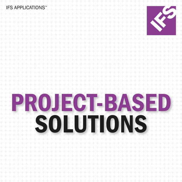 IFS Project-Based Solutions | PDF