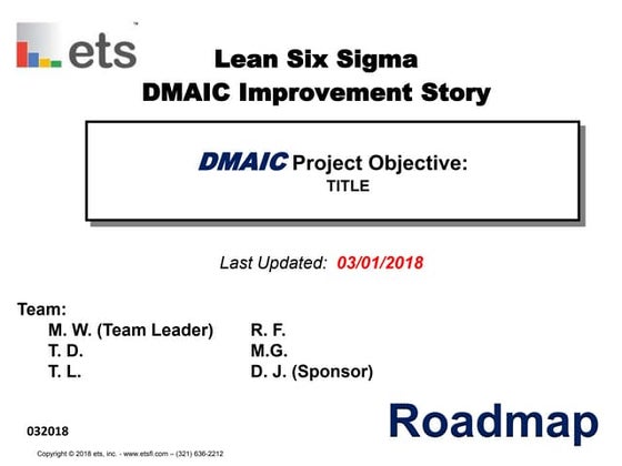 The DMAIC process | PPT
