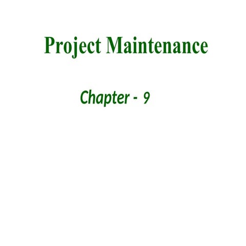 Flowchart maintenance | PDF