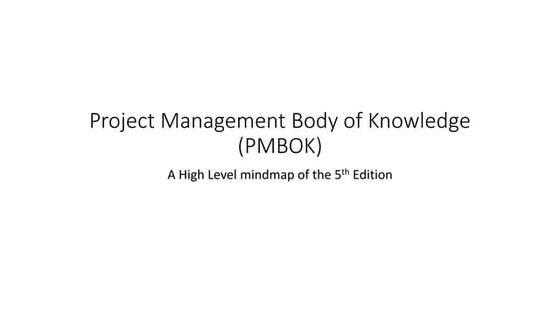 PMBOK 5th edition Project Cost Management | PPTX | Business | Business ...