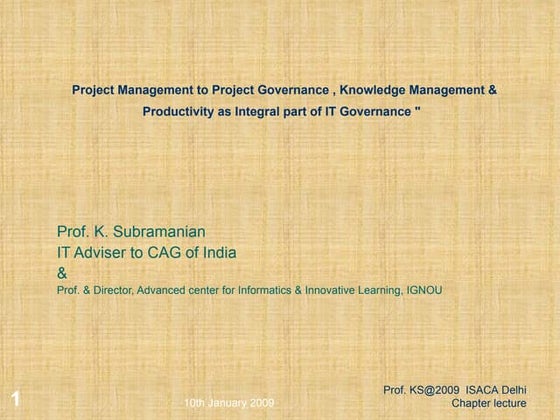 Project management trends 2015 | PPT