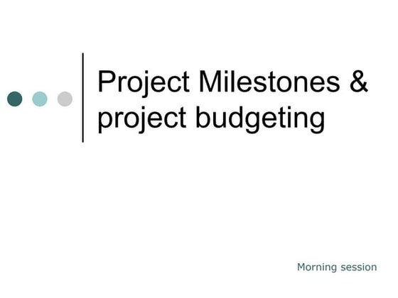 Budget project | PPTX