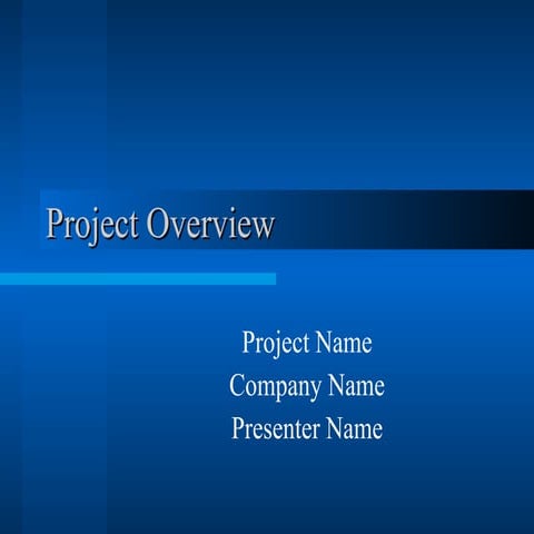 Project Overview | PPT