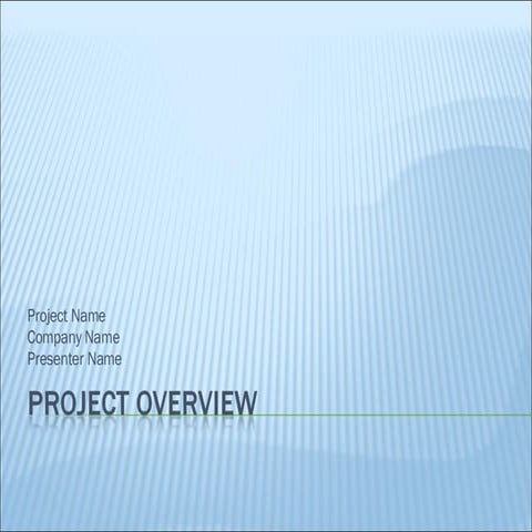 Project Overview | PPT