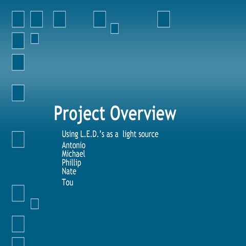 Project Overview Group | PPT