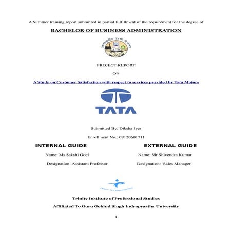 Tata Business Excellence Model | PPTX