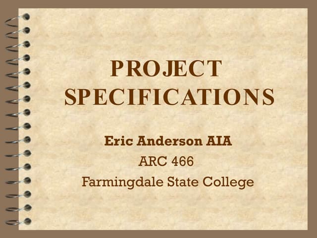 Read and Interpret Construction Drawings & specifications | DOC