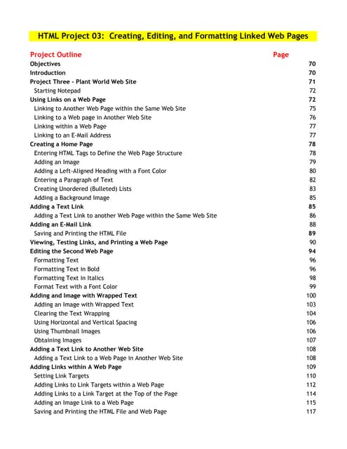 Project 03 Student Data Files | PPT