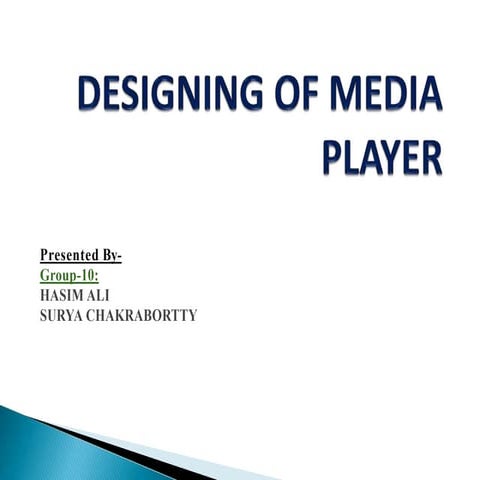 Designing of Video Player with Python | PPSX | Home Entertainment ...