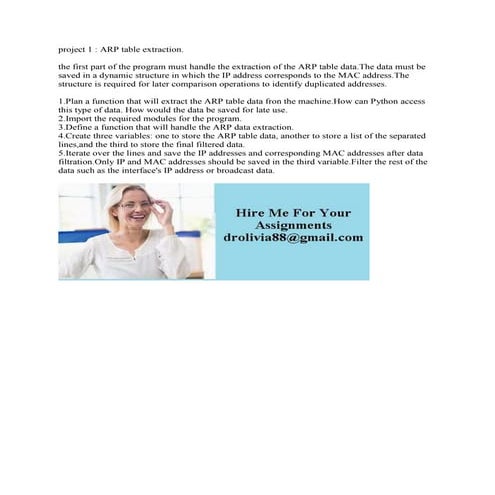 project 1 - ARP table extraction- the first part of the program must h.docx