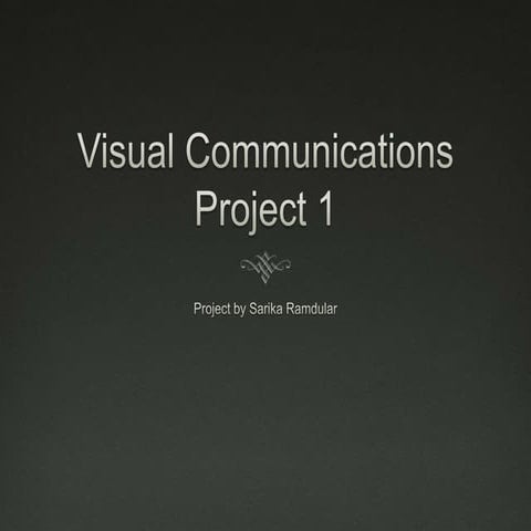 Project 1 powerpoint | PPT