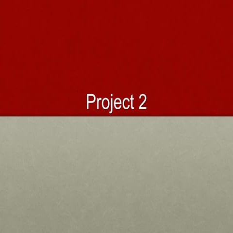 Project2 | PPTX