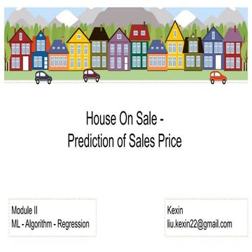 Machine Learning Project - House Price Prediction | PDF