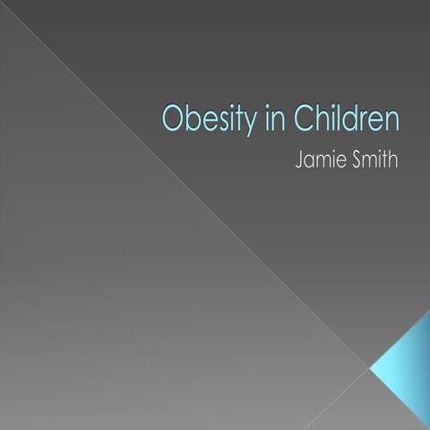 Project 2 obesity | PPTX