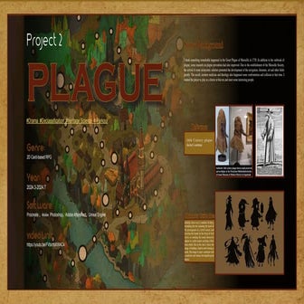 Project 2: The Plague By Siyu Liu design | PPT