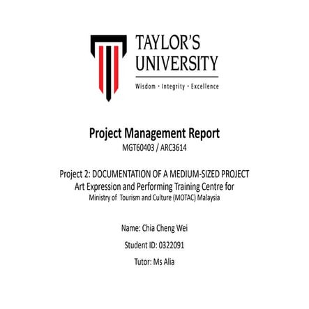 Project 2 report | PPT