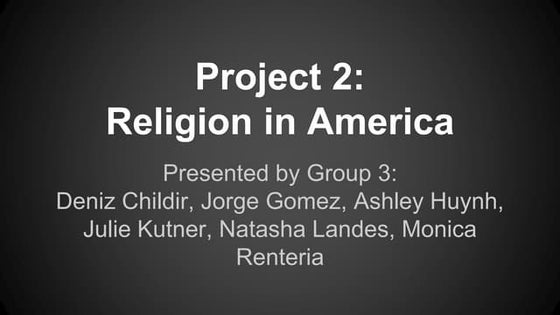Christianity project | PPT