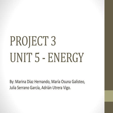 Project 3 | PPT