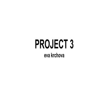 Project3 krchova | PPT