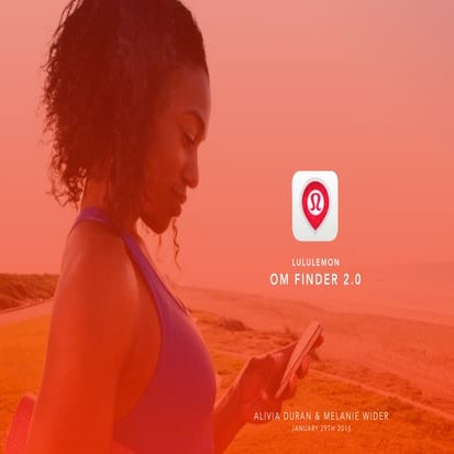 Lululemon App redesign | PPT