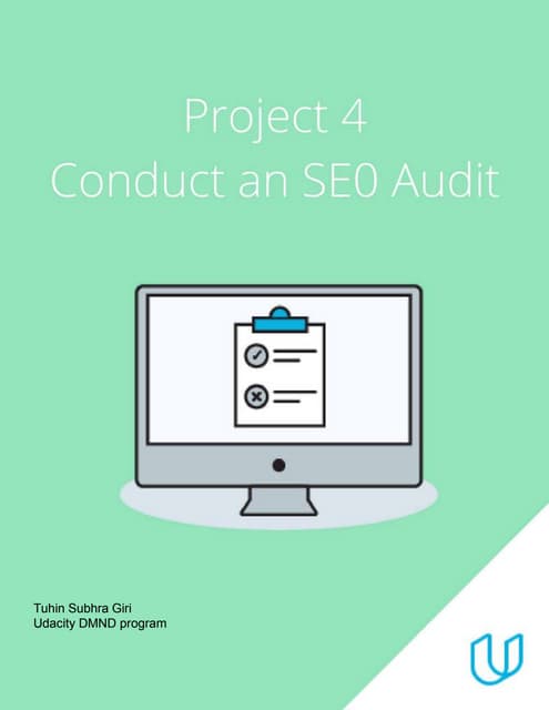 SEO Audit Project | PDF
