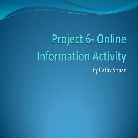 Project6 etech | PPT