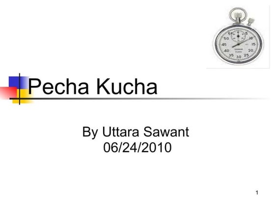 Pecha Kucha tutorial | PPTX