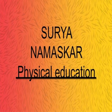 Surya Namaskar Yoga: 12 Steps, Benefits, Mantra, Images and Best Time | PDF