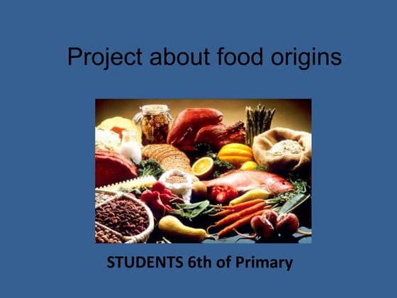 Project unit 6 6th primary | PPT