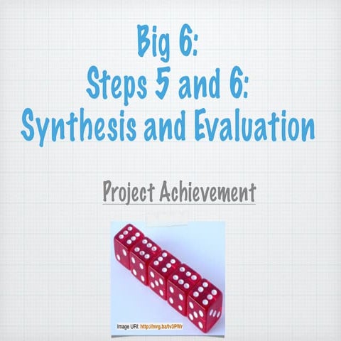 Project Achievement: Creating a Visual Aid and Evaluation | PDF
