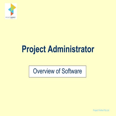 Project administrator | PPT
