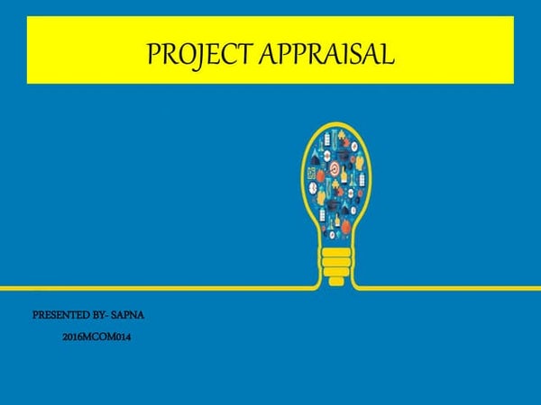 Project Appraisal project-appraisal