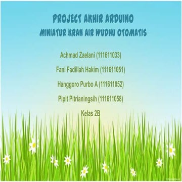 Project arduino | PPT