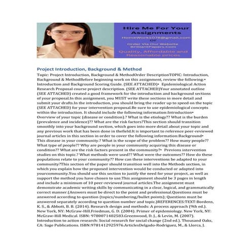 Project Background Method.docx