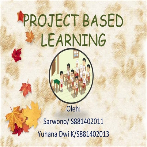 Project based learning | PPT