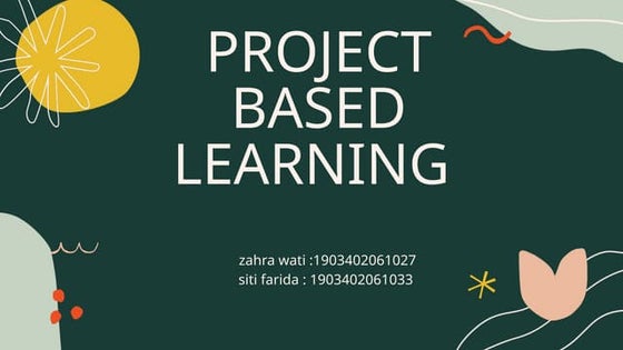 Project based learning | PPTX