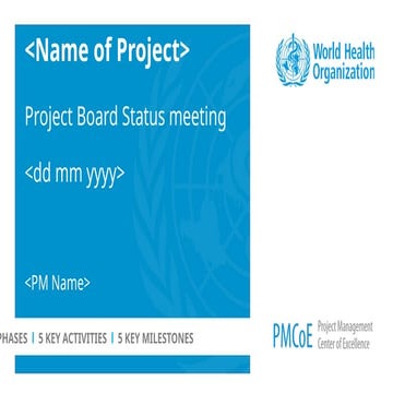 project board statusupdate template.pptx