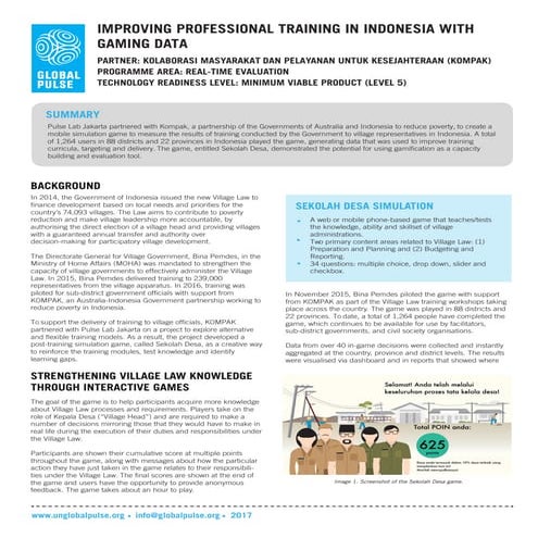 Pulse Lab Jakarta - Digital Brochure | PDF